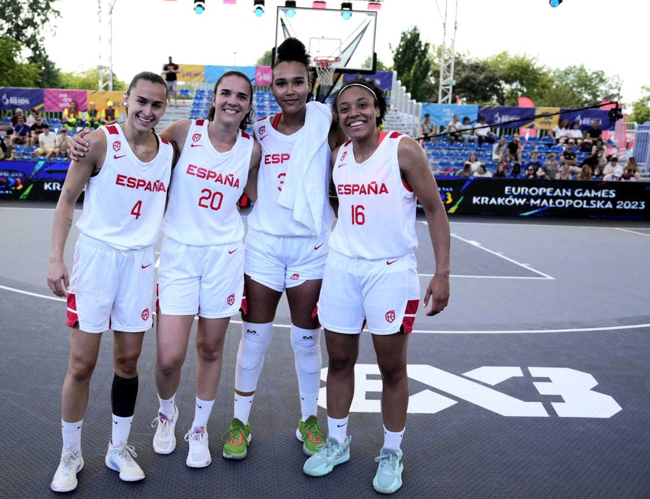 Buen inicio del baloncesto 3X3 en los Juegos Europeos
