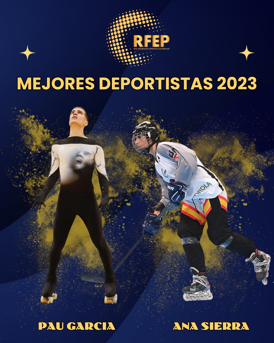 Pau Garcia y Ana Sierra, mejores deportistas del año 2023