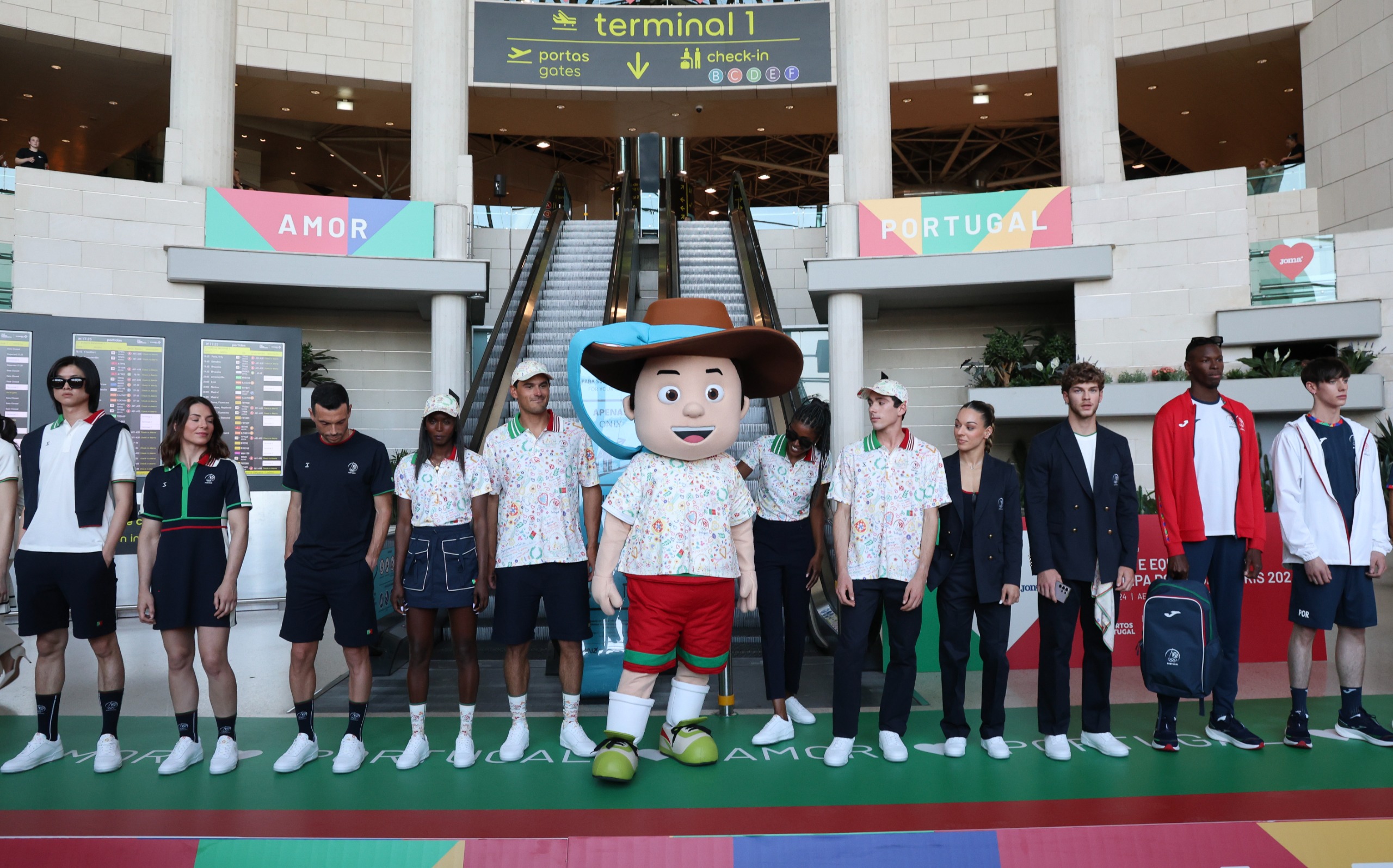 Equipamentos e trajes da Equipa Portugal para os Jogos Olímpicos Paris ...