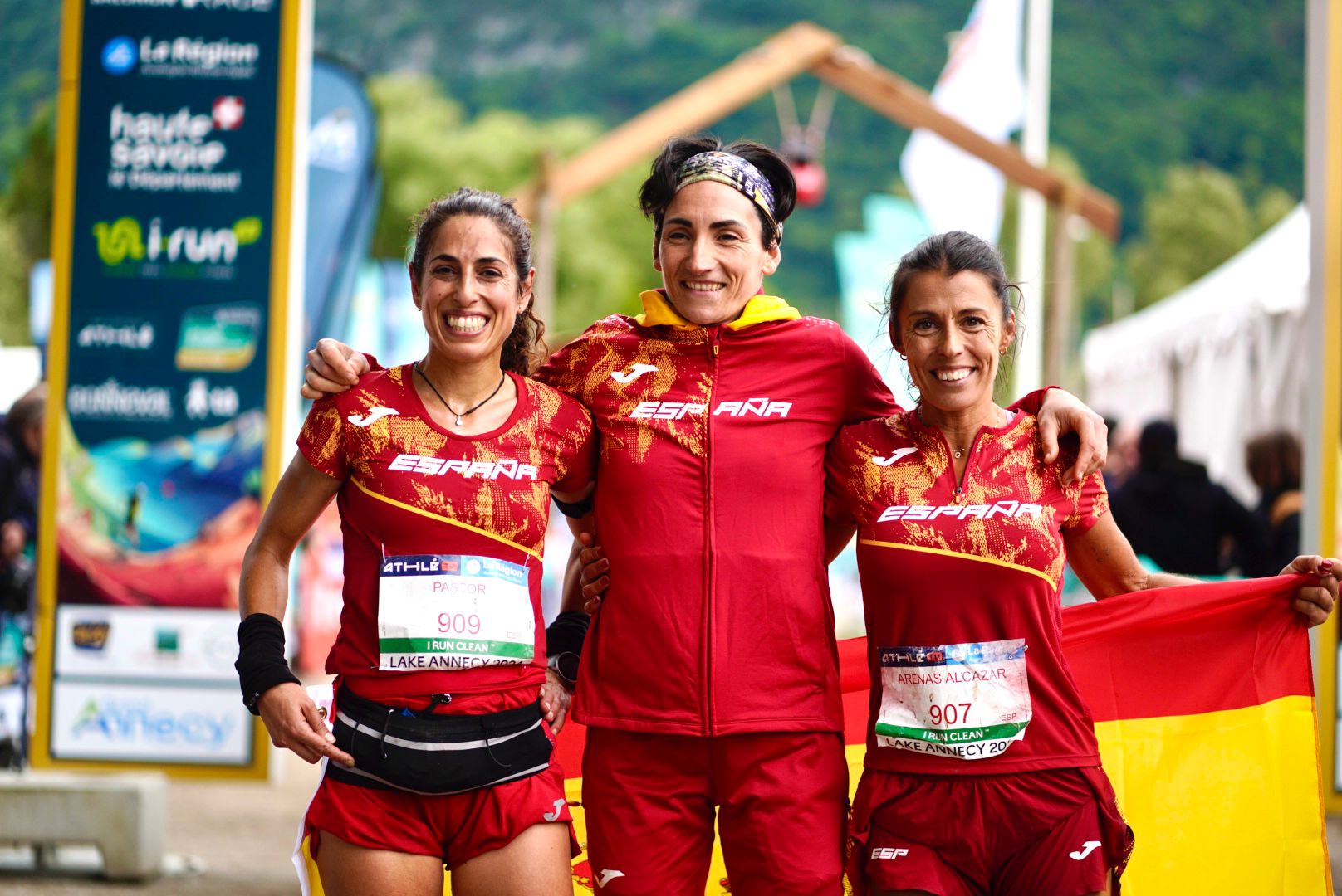 España, subcampeona de Europa femenina en trail running