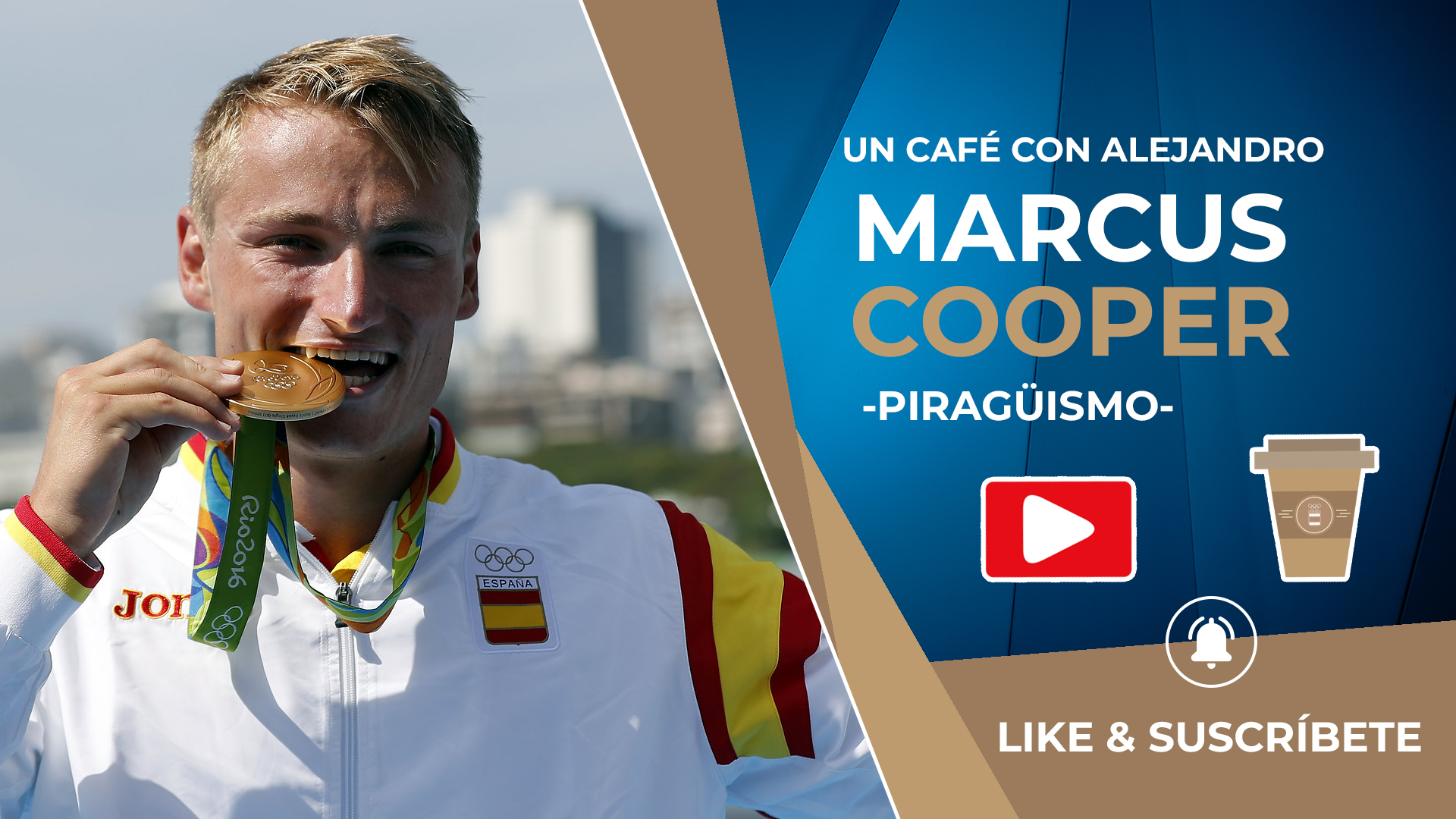 Marcus Cooper: "Quiero luchar por dos medallas en París 2024"