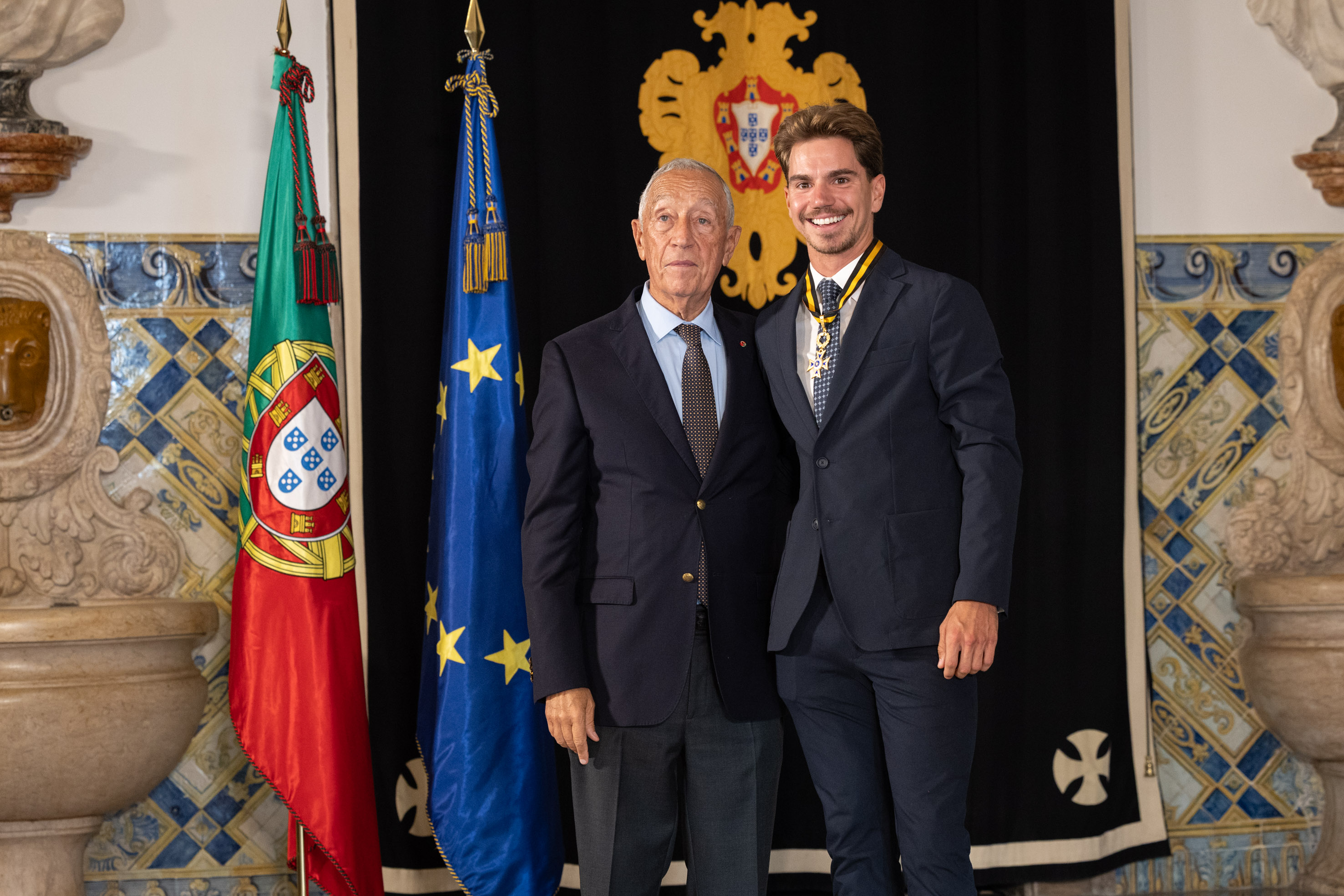 Rui Oliveira condecorado pelo Presidente da República | Comité Olímpico de Portugal