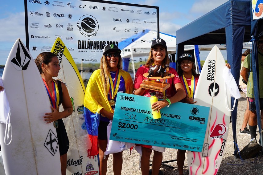 Mimi Barona lidera ranking latinoamericano de la World Surf League ...